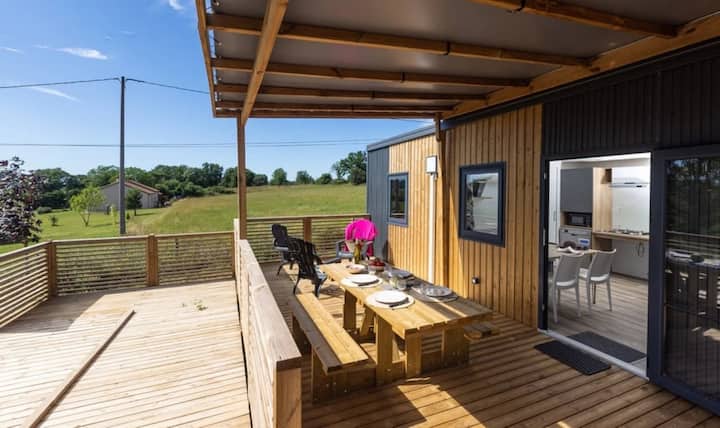 Zecamping 4* Mobil Home 37m² Parc Aquatique - Gramat