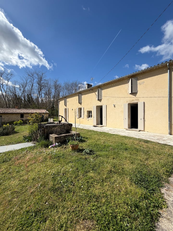 Le Gîte De Pourrière, Grand Gîte De Charme à Budos - Sauternes