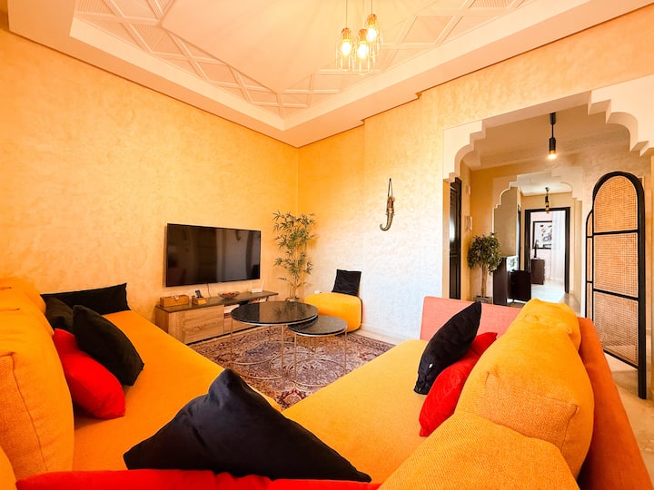 Fibre · Salle De Sport · Balcon · Parking Privé - Maroc