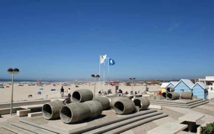 Esmoriz Praia Ap Com Terraço - Esmoriz