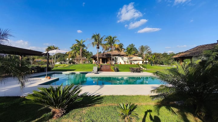 Casa Exclusiva Com 9 Suítes E Piscina Aquec Lt0092 - Itu