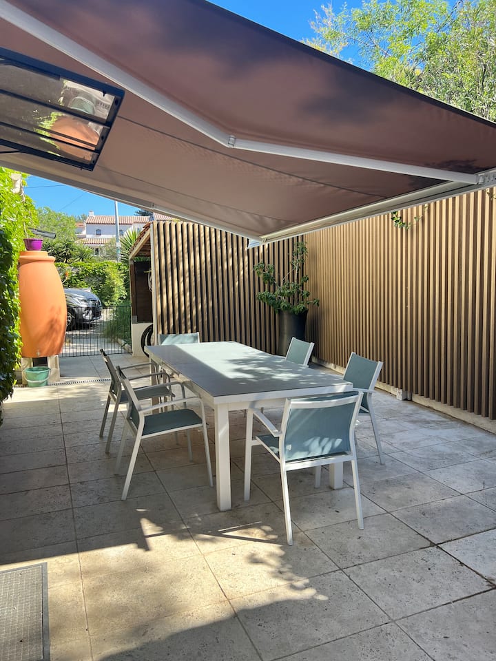 Villa 6 Couchages Entre Centre Ville Et Le Brusc - Sanary-sur-Mer