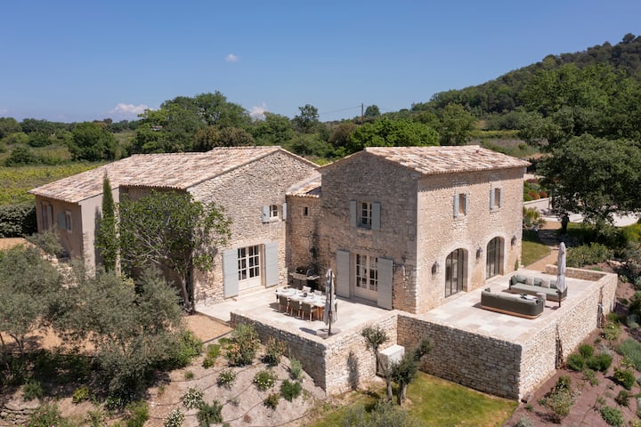 Beau Mas Provençal Dans Le Luberon à Ménerbes - Luberon