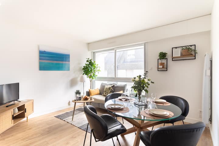 Le Winston - Bel Appartement Proche De La Plage - Dinard