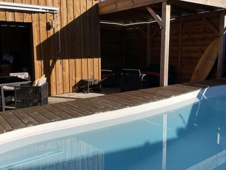 Villa Avec Piscine - 8 Pers. - Moliets-et-Maa