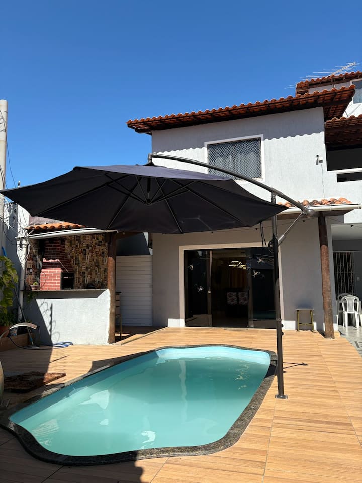 Casa Ipitanga 5/4 Piscina Churrasq E Ar Cond - 薩爾瓦多