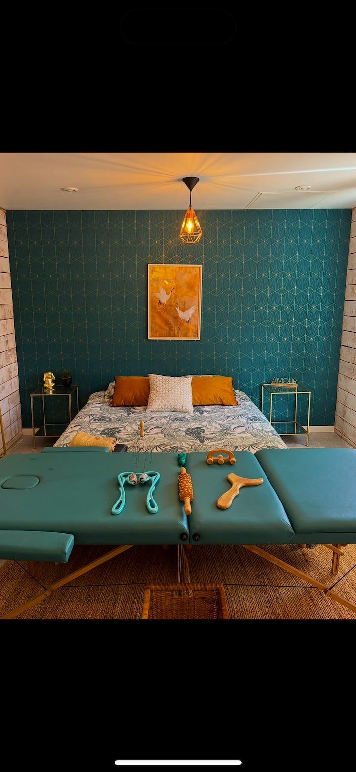 Chambre Massage Harmonie Dorée - Bouzigues