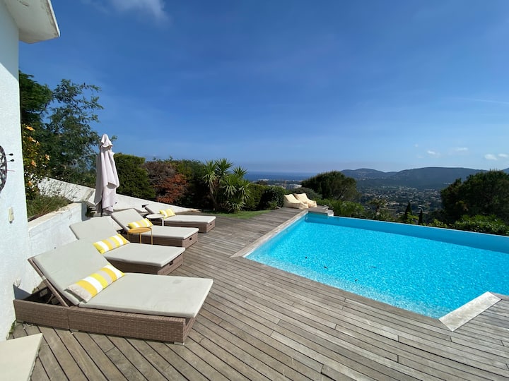 Appartement 3 Pièces Avec Piscine Et Vue Mer. - Mandelieu-la-Napoule