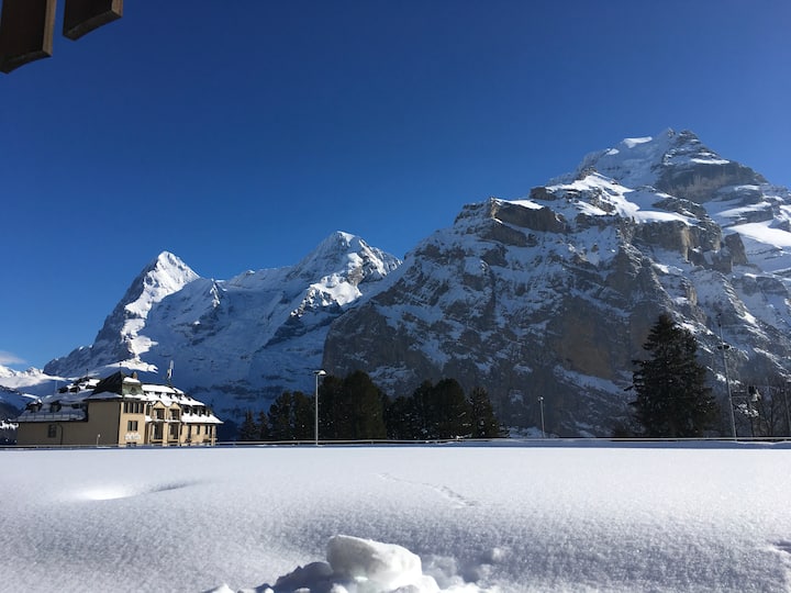 2 1/2 Zimmer Apartment In Mürren - ミューレン