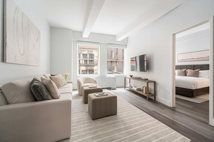 17john: Luxury 3 Bed W/d In Unit + Gym + Lounge - New York City