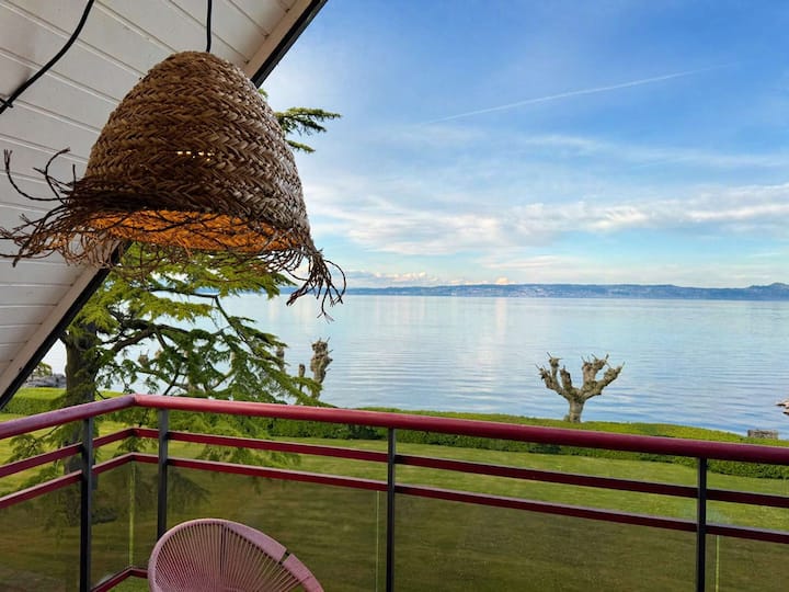 Duplex D’exception Avec Vue Lac Et Accès Direct Au - Évian-les-Bains