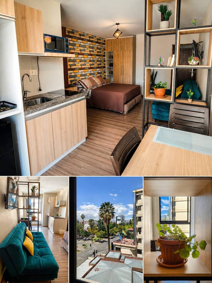 Loft Urbano En El Prado; Vista, Diseño Y Ubicación - Bolivia