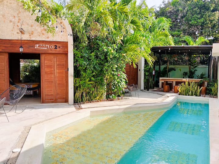Calm Private Stay • Pool & Outdoor Living - Bacalar