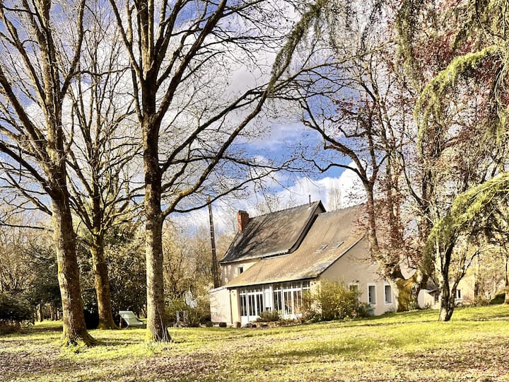 Propriété 2 Hectares, 18 Pers, Piscine, Silence - Mayenne