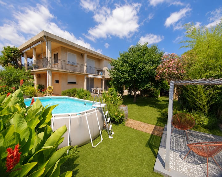Villa Complète Spacieuse, Piscine, Proche Plages - La Grande-Motte