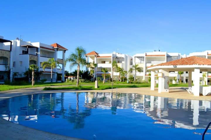 ​Marina Golf : Vue Mer & Piscine - Asilah