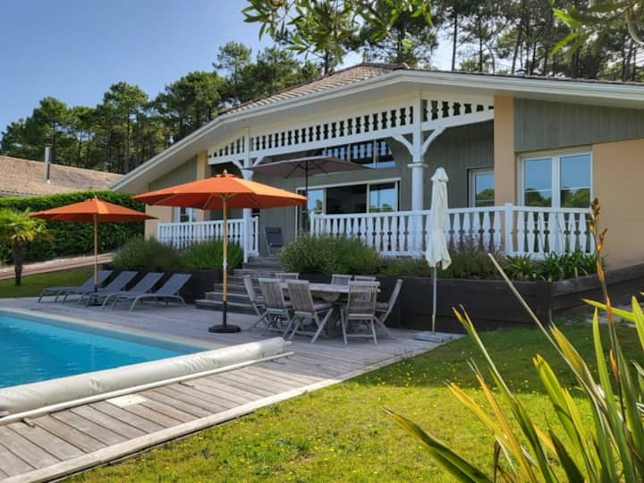 Villa Carpe Diem à Lacanau Avec Piscine Et Jacuzzi - Lacanau