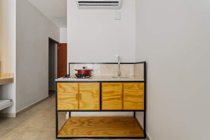 Suite King Con Cocina Y Terraza. - Mérida