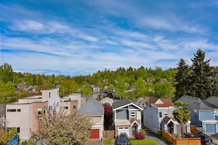 Bright Madison Valley Townhome W/ Rooftop And Ac - Laurelhurst - Seattle