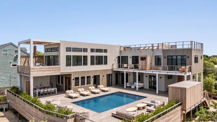 Brand New Fire Island Home With Bay & Ocean Views - Fire Island, NY