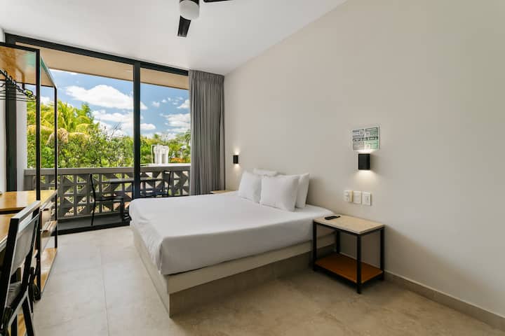 Suite King Con Cocina Y Balcón - Yucatan