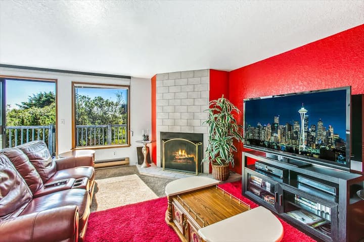 Ocean Surf Condo | Queen Bed | Sleeps 4 | Unit 207 - オーシャン・シティ, WA
