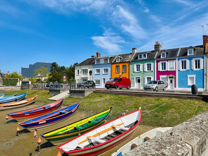 La Maison Bleue – Authentique Maison De Pêcheur - Grandcamp-Maisy