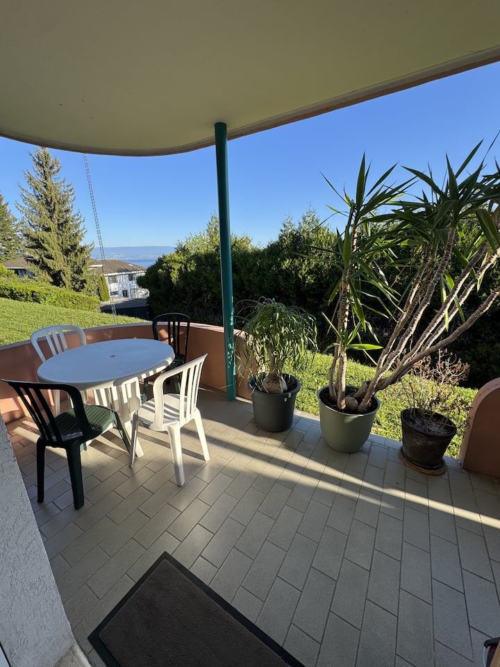 Appartement Calme Avec Terrasse Et Parking à ÉVian - Évian-les-Bains