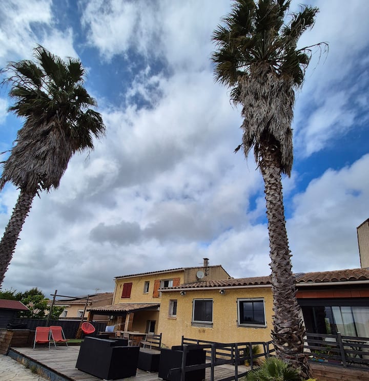 Maison Familiale A 15 Mn De La Mer Avec Clim! - Narbonne