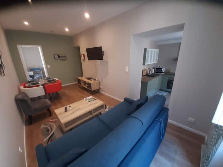 Apt 101-t2 Cosy -1 Chbre Avec Tv - Bourg-Saint-Andéol