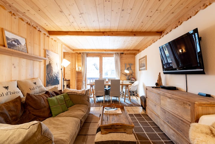Grand Appartement Val D'isère, 3 Chambres, 6 Pers - Val-d'Isère