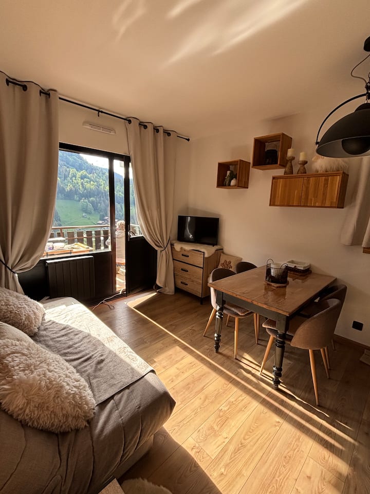 Appartement Cosy Avec Vue Sur Les Montagnes - La Clusaz