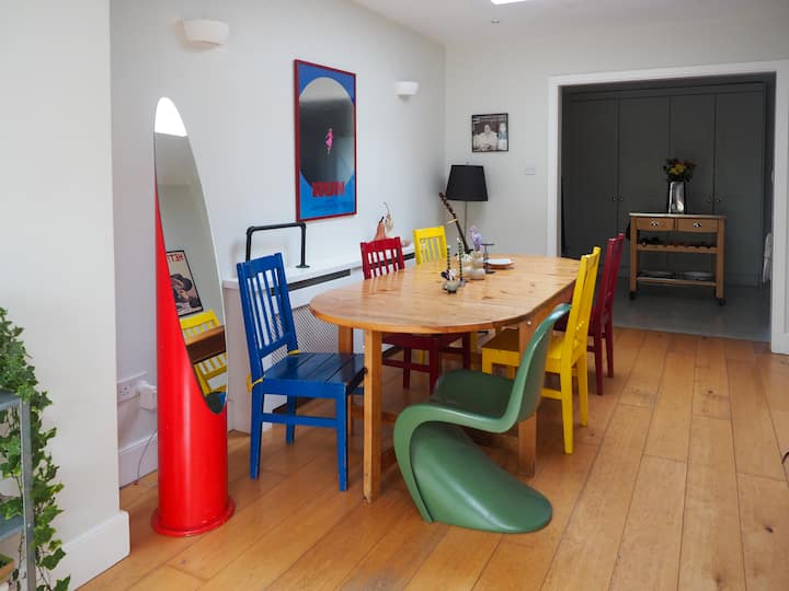 Design-led Home With Garden By The River + Sea - Wicklow