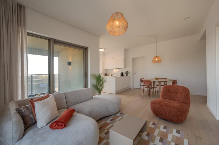 Elegant Modern Apartment With Terrace - Ostende