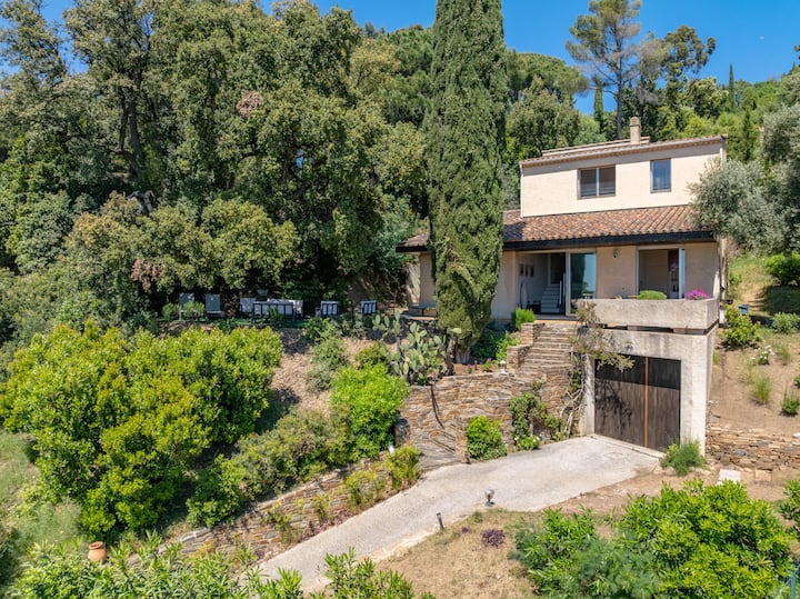 Maison De Caractère, Vue Mer Panoramique - Bormes-les-Mimosas
