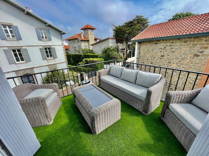 Dernier éTage T3 Avec Terrasse Et Parking - Biarritz