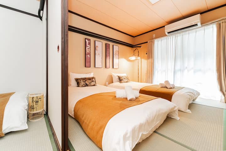2br/4ppl/5minst/shinsaibashi & Dotonbori/cozy - Japão