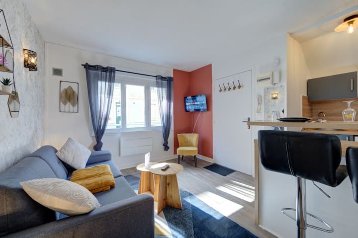 Michelet -Appartement Lumineux - 2 Min Gare - Tours