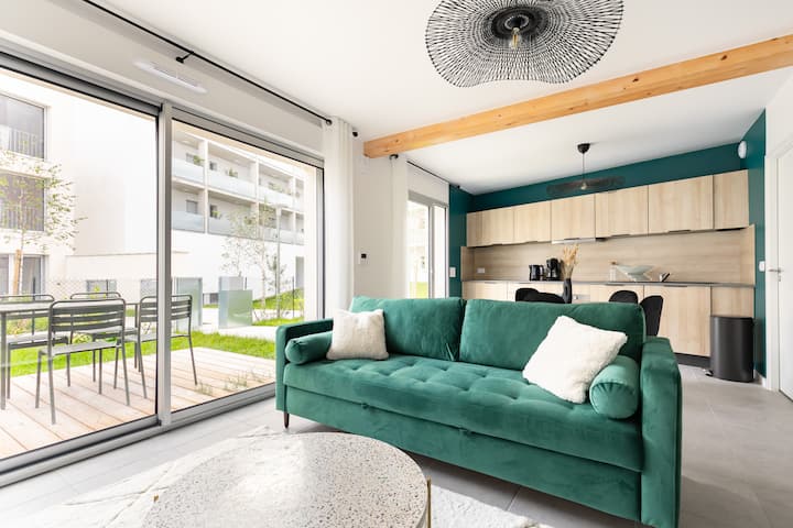 Jolie Maison Lumineuse, Calme Et Cozy - Talence