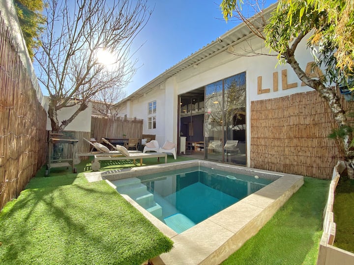 Casa Con Piscina The Lila Haus - Barcelona