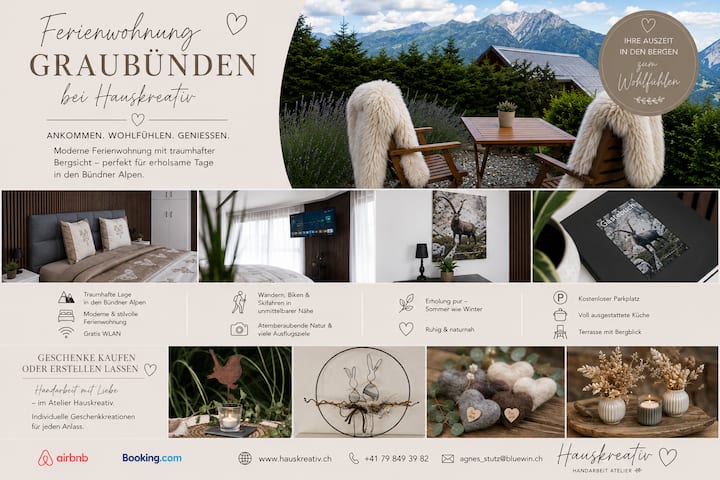 Ferienwohnung Graubünden Bei Hauskreativ - Bad Ragaz