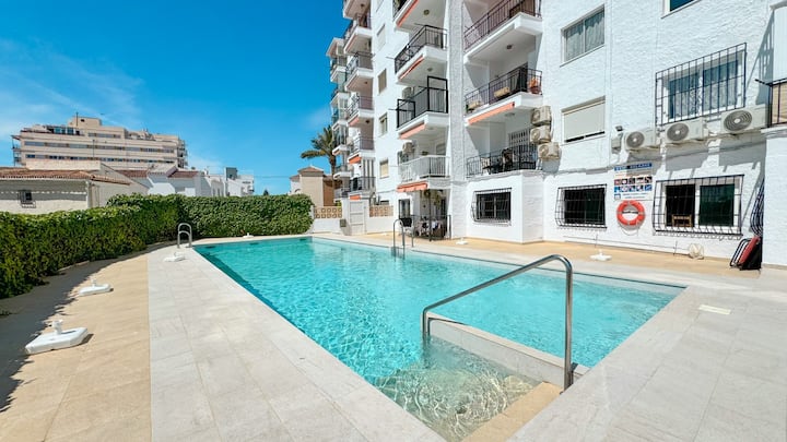 Edif. Miami, 350m To The Beach, Views, Pool - Nerja