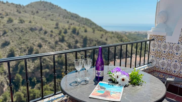 Duplex Frigiliana, Views, Terraces, Pool - Frigiliana