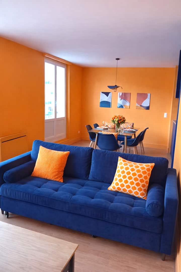 Les Cocons D'agathe : La Mandarine - Plein Centre - Lorient