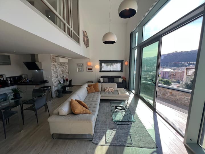 Logement Entier Duplex - Style Loft Californien. - Bastia