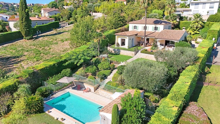 Superbe Villa Avec Piscine & Bbq I 8 Pers I Vence - Vence