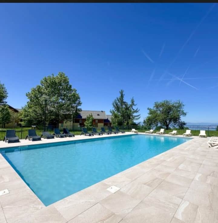 Appartement Cosy Dans Une Résidence 3 éToiles - Lake Geneva