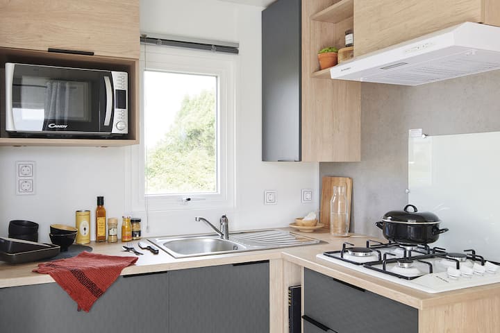 Mobil-home Cottage 6 Pers Arès - Bassin D'arcachon - Lège-Cap-Ferret