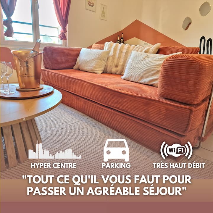Gite Urbain - Magnum + Parking - Épernay