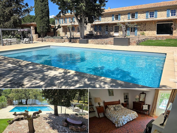 Bastide Vue Lac & Nature  Chambre Dexception - Vidauban